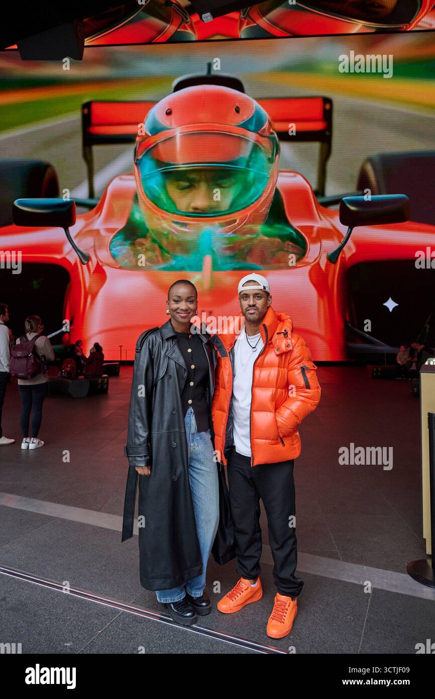 Olivia Ema (Digital artist) and Christopher Kenna (Founder and CEO at ...