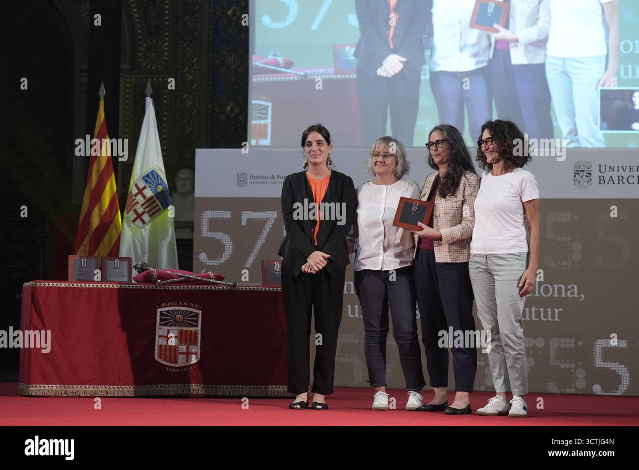 The Catalan Minister of Research and Universities, Núria Montserrat ...