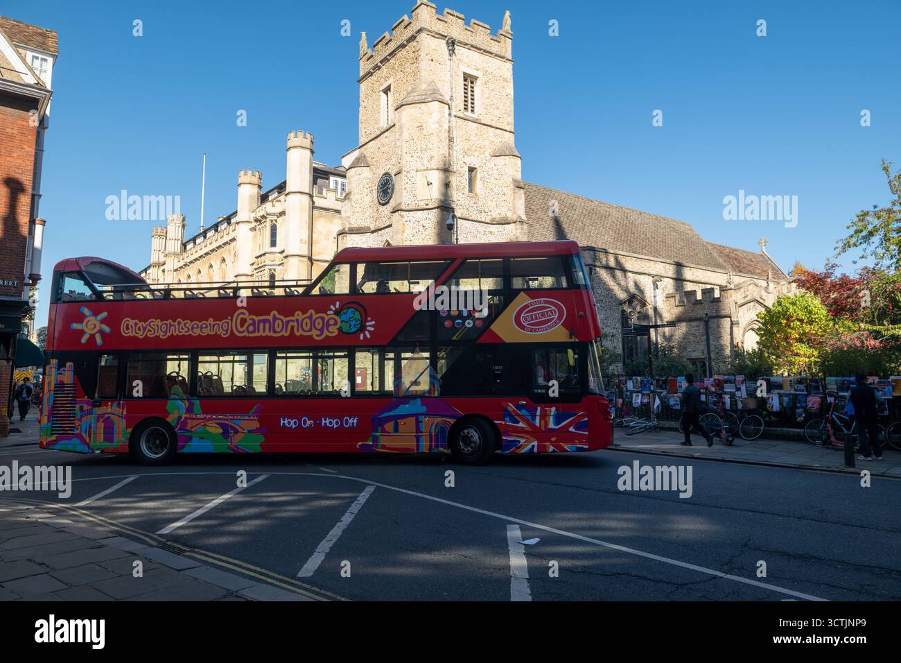 St Botolph’s Church in Cambridge, historic medieval parish church with ...