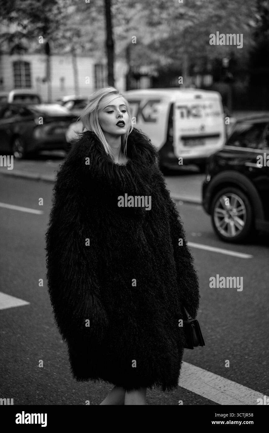 Show week couture Black and White Stock Photos & Images - Alamy