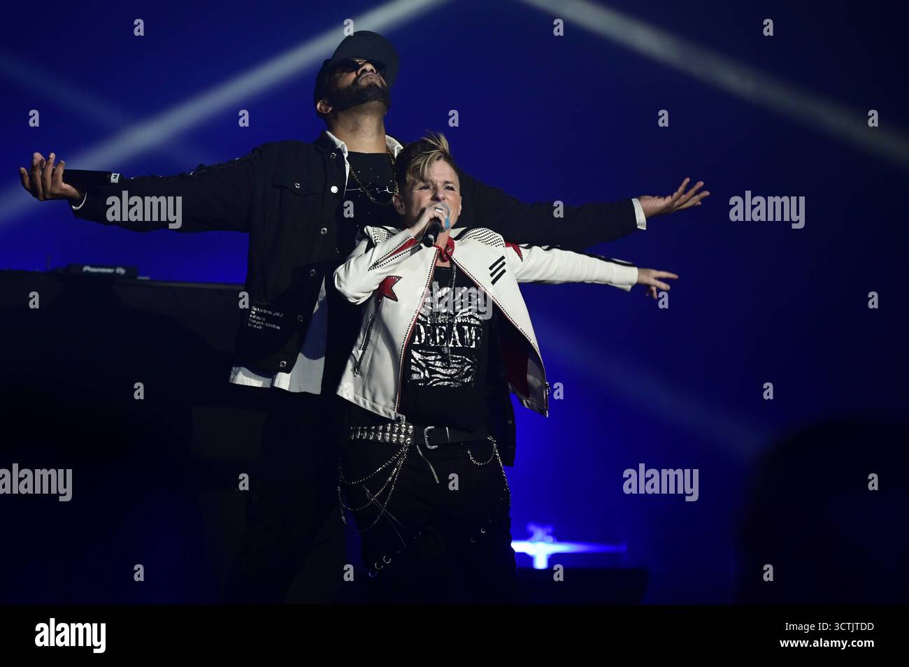 Franca Morgano und der Rapper Nitro von Magic Affair beim 26 ...