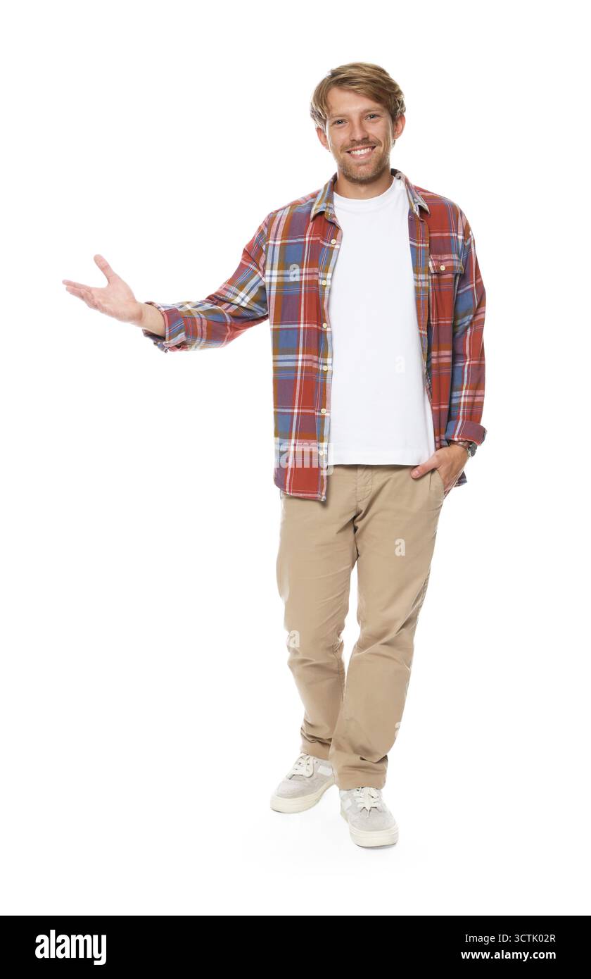 Portrait happy positive friendly bearded Cut Out Stock Images ...