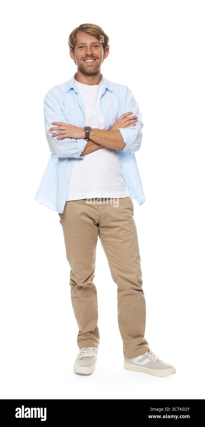 Portrait happy positive friendly bearded Cut Out Stock Images ...