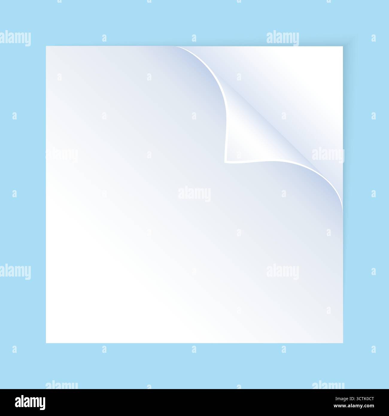 Notebook paper sheet vector Stock Vector Images - Alamy