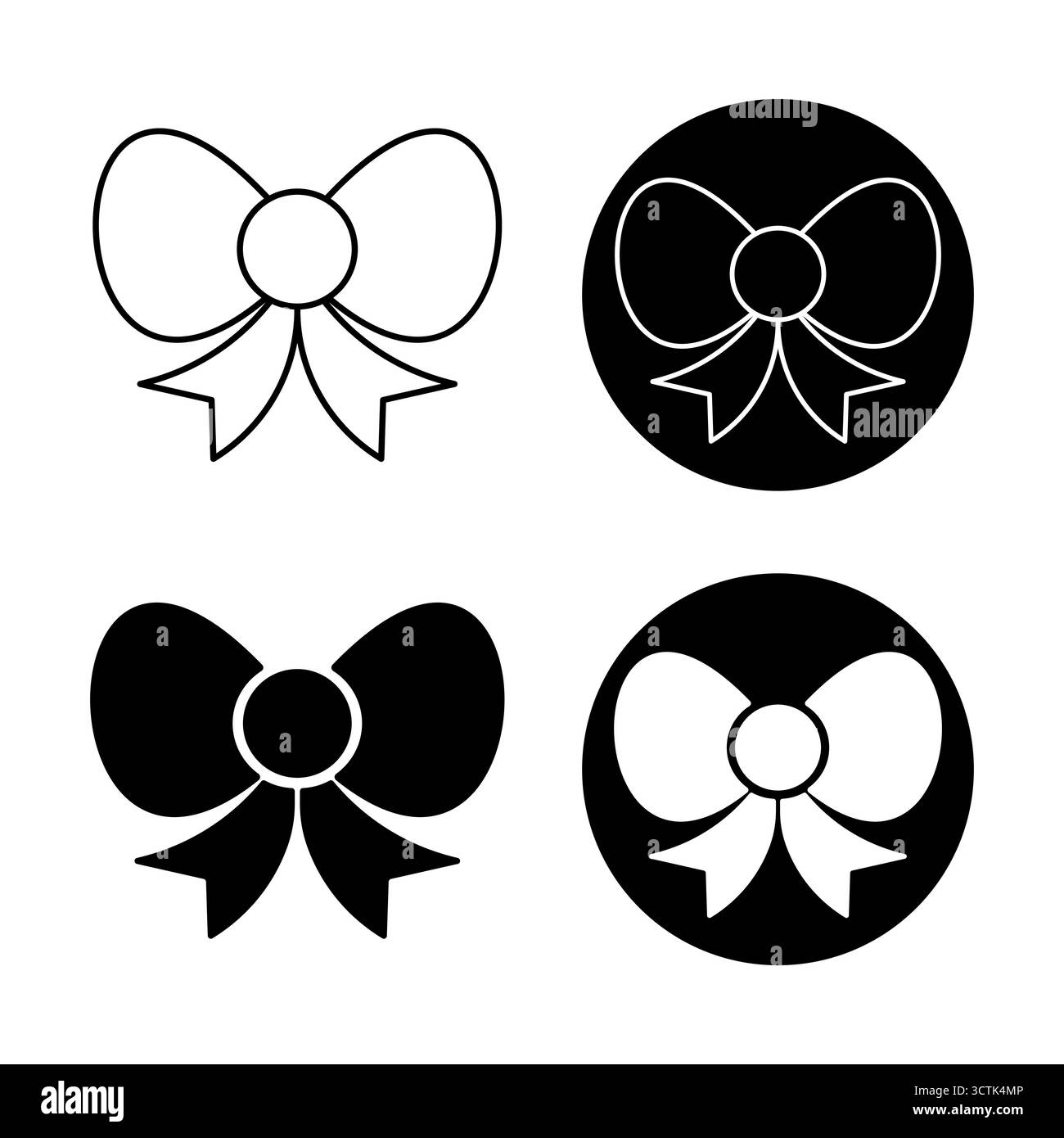 Bow designs Black and White Stock Photos & Images - Alamy