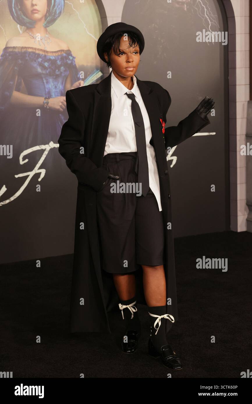 Los Angeles, USA. 07th Oct, 2025. Janelle Monáe attends 'Frankenstein ...