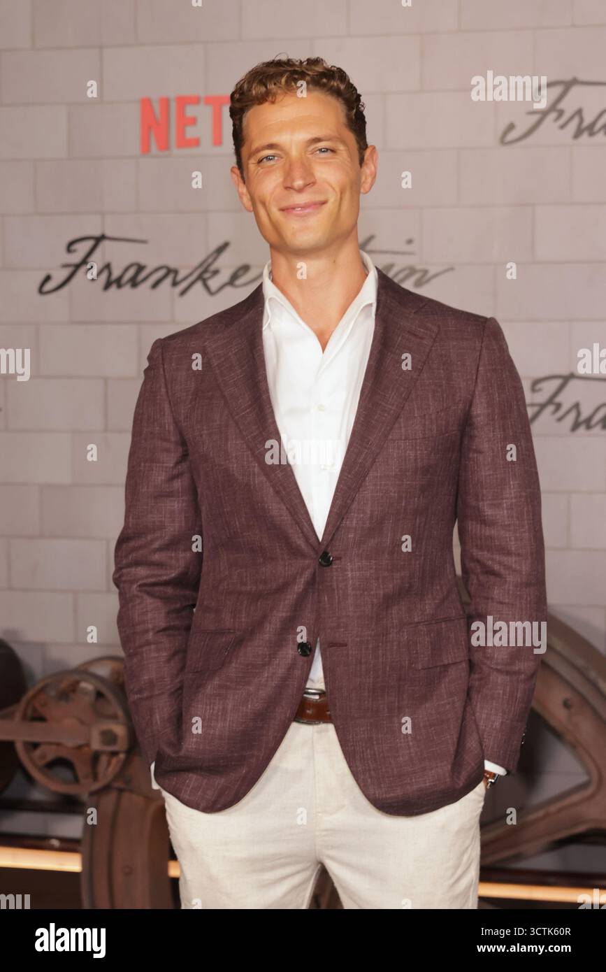 Elijah Allen-Blitz attends 'Frankenstein' Film Premiere at the Academy ...