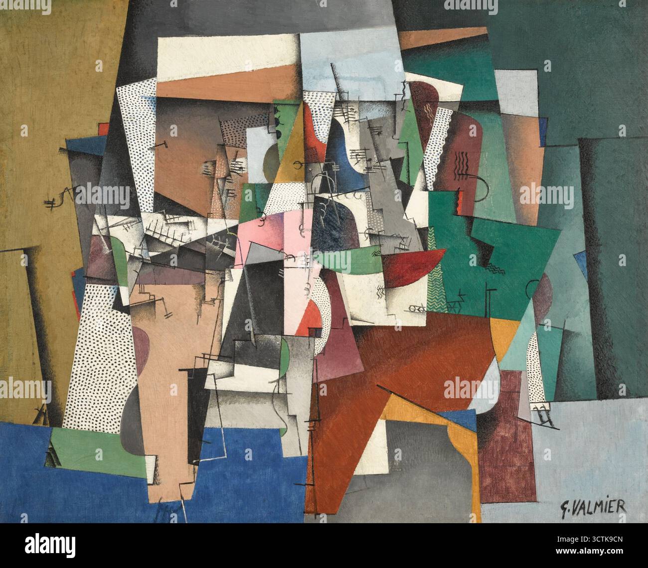 Le Piano, 1920. Private Collection Stock Photo - Alamy