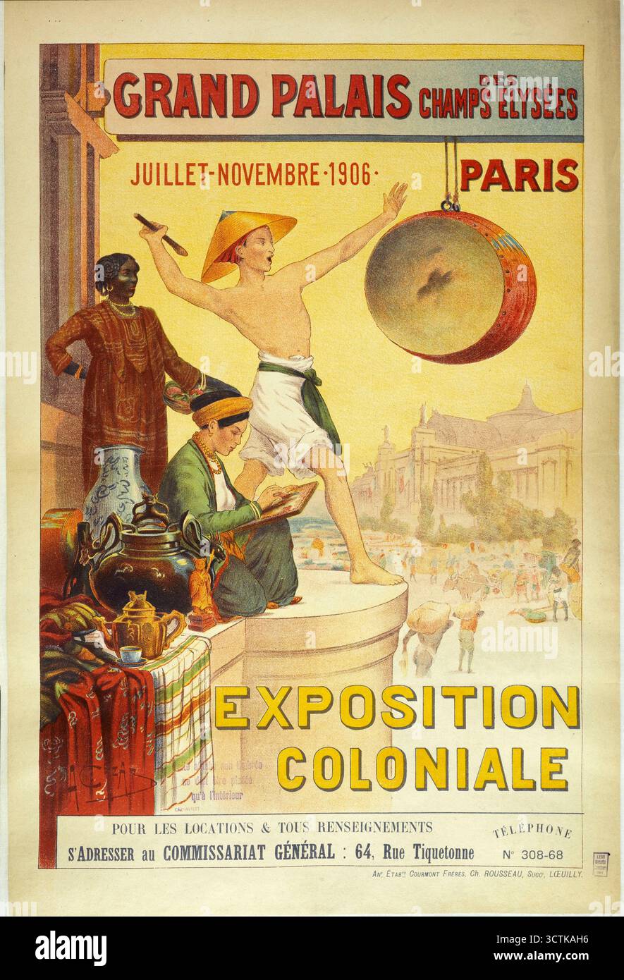 The 1906 Paris Colonial Exhibition (Exposition coloniale internationale ...