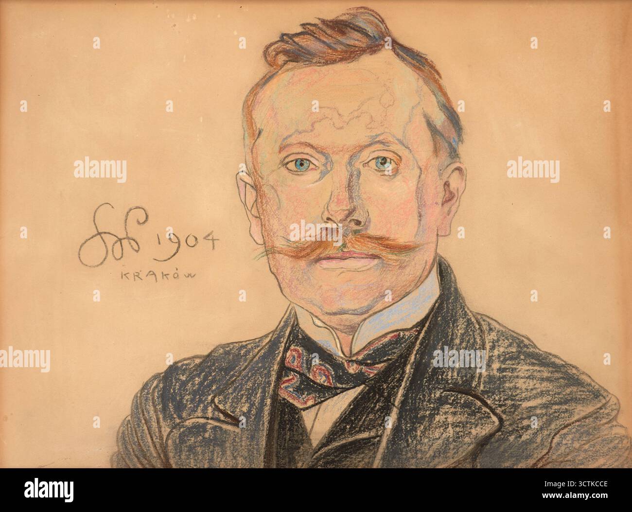 Portrait of Dr. Jan Raczynski, 1904 Stock Photo - Alamy