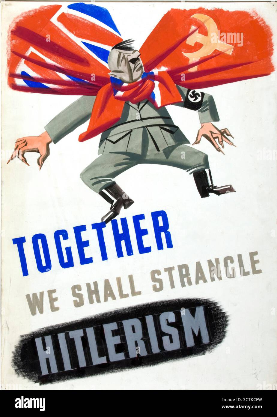 Flags world war two allies hi-res stock photography and images - Alamy