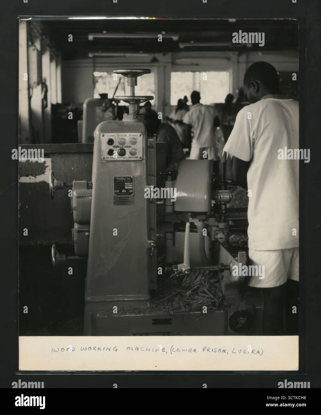 Wood Working Machine, Lower Prison, Luzira, Kampala, Uganda, c1950s ...