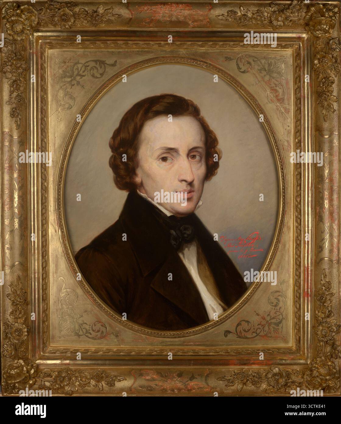 Portrait of Fryderyk Chopin (1810-1849), 1858 Stock Photo - Alamy