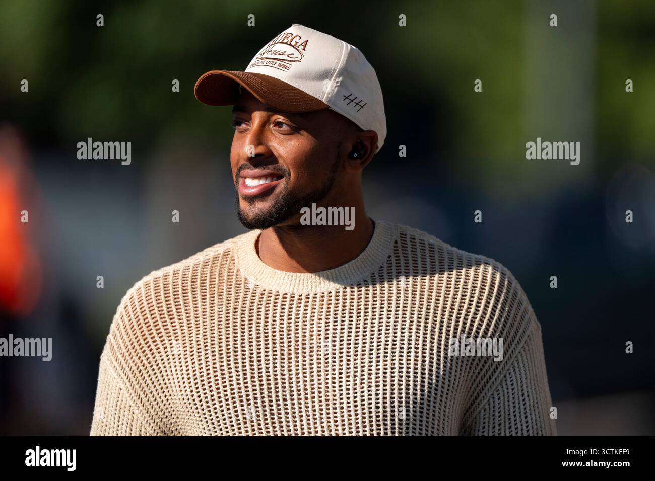 Philadelphia Eagles running back A.J. Dillon arrives to the stadium ...
