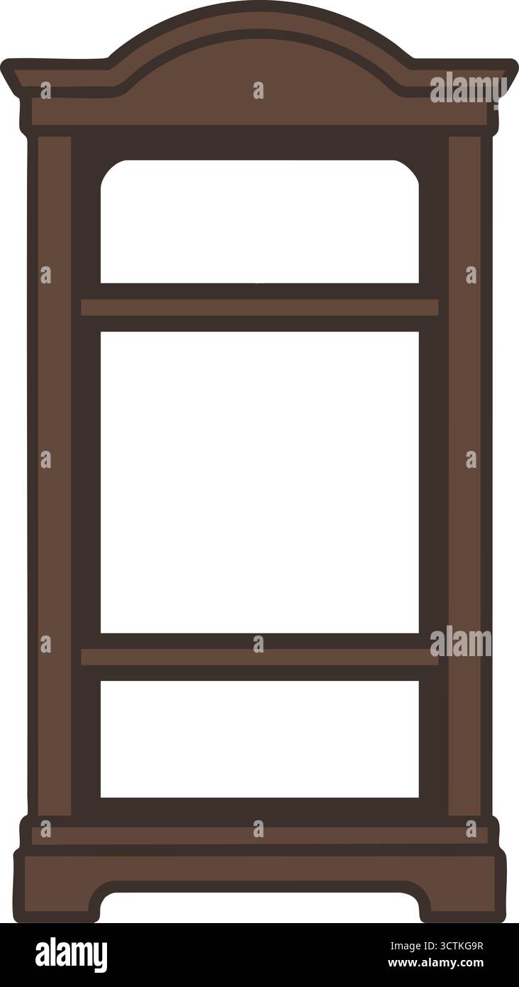 Console shelf Stock Vector Images - Alamy