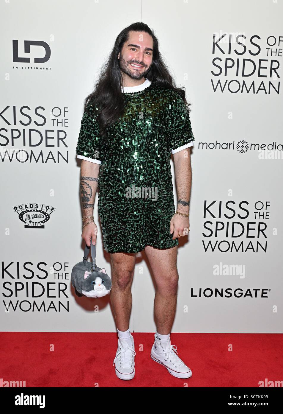 Matthew Newman attends the special screening of "Kiss of the Spider Woman" at The Shed on Monday ...