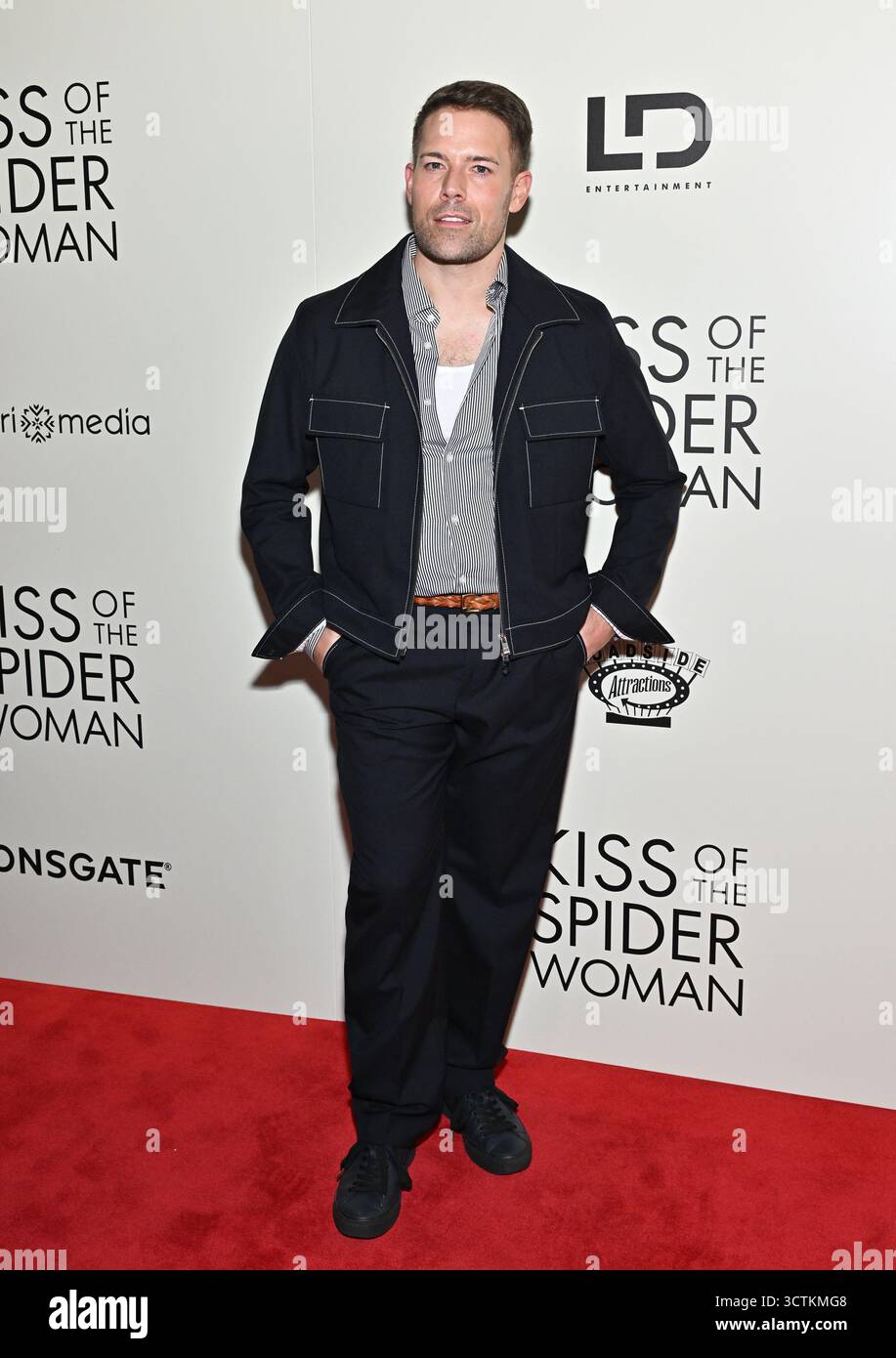 Brandon Bieber attends the special screening of "Kiss of the Spider ...