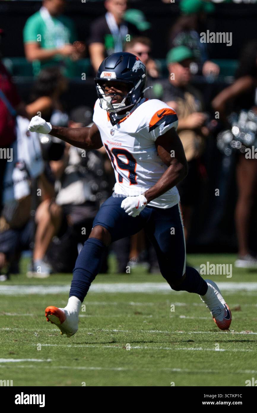 Denver Broncos wide receiver Marvin Mims Jr. in action during an NFL ...