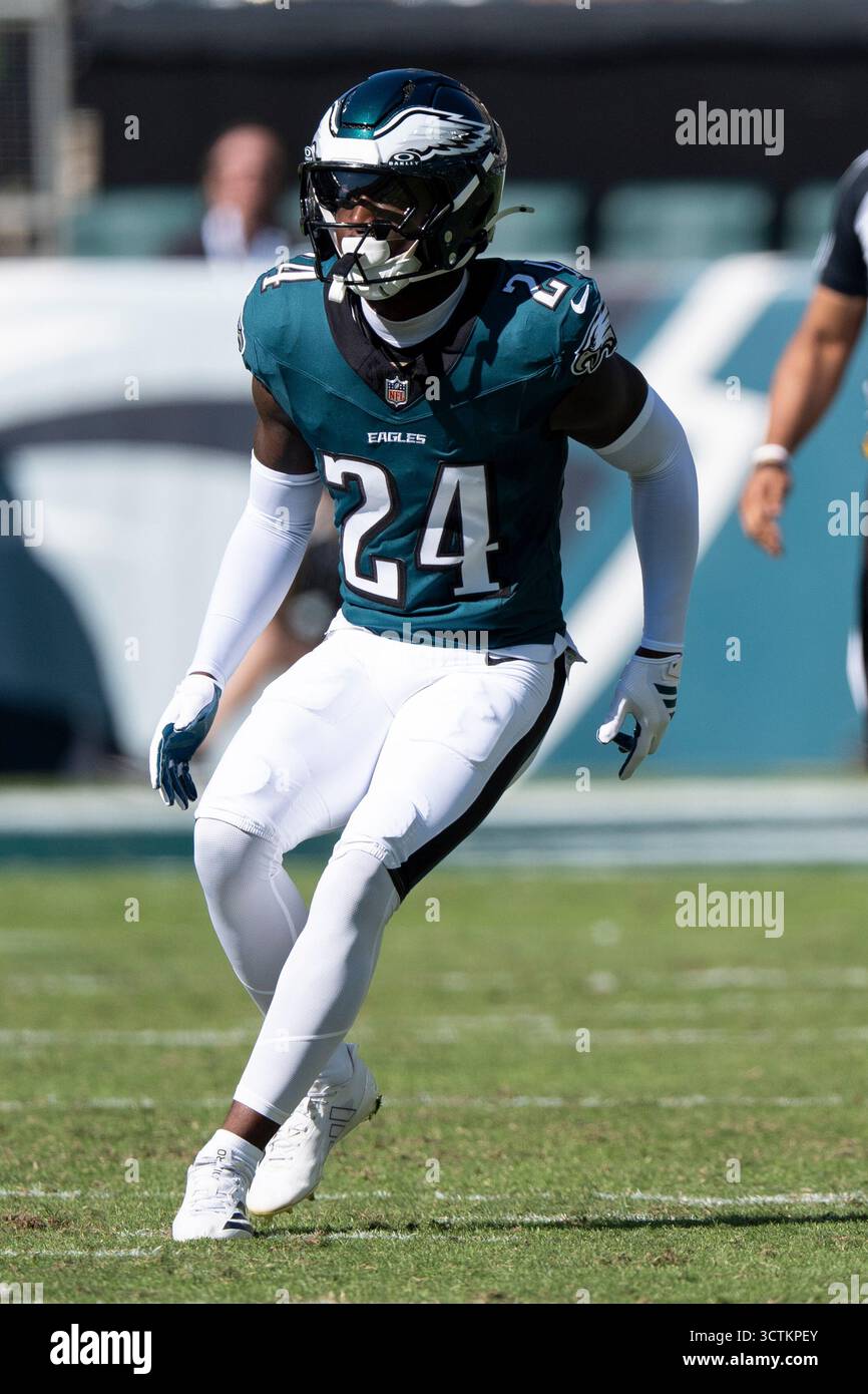 Philadelphia Eagles safety Andrew Mukuba in action during an NFL ...