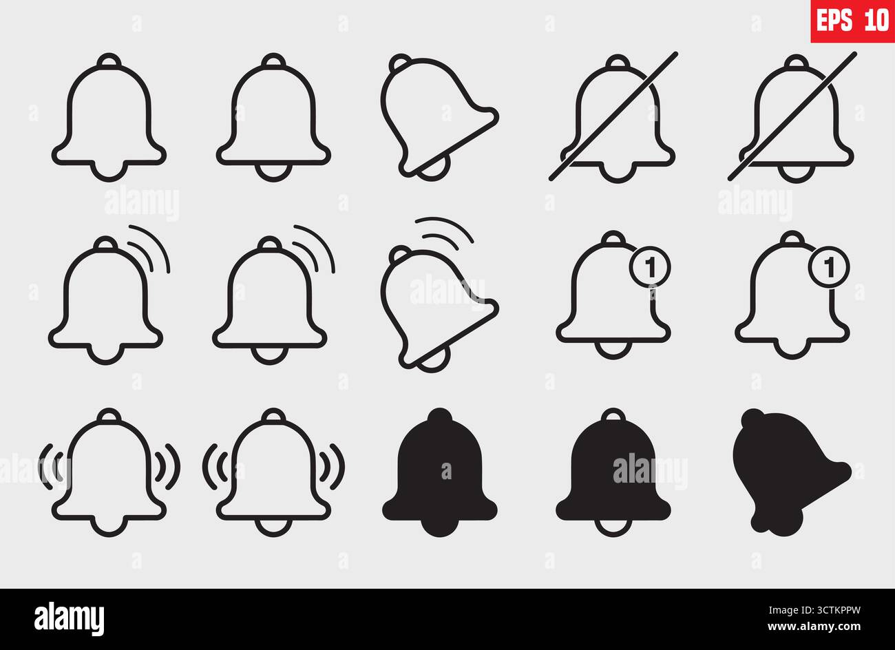 Mobile ui mute Stock Vector Images - Alamy