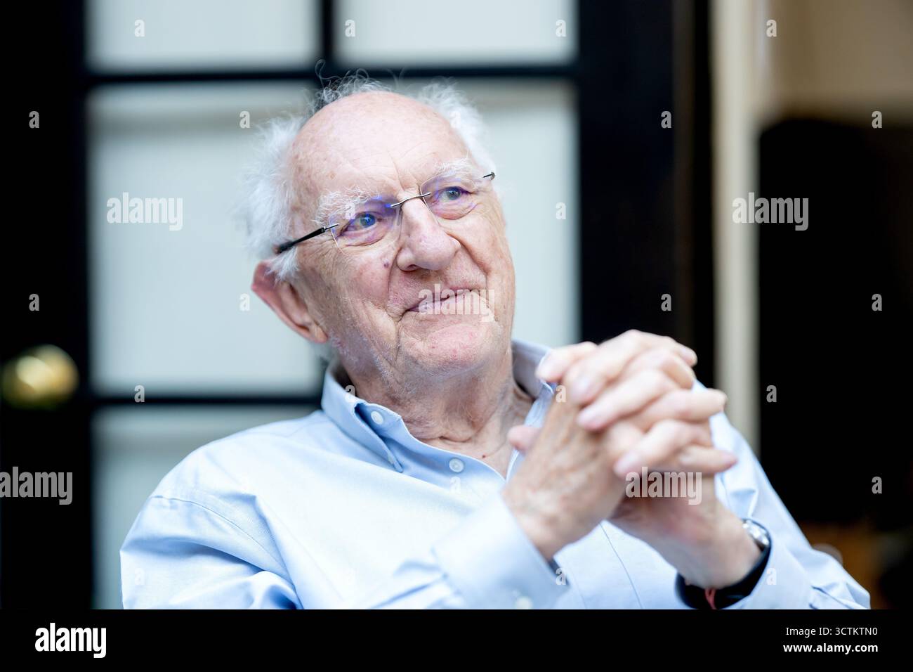 John Clarke sits in his Berkeley, Calif., home after becoming one of ...