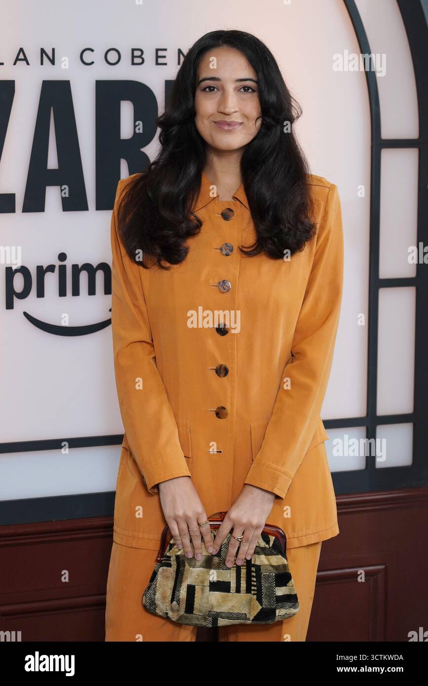 Hanna Flint attending a screening of Harlan Coben's Lazarus, at the ...