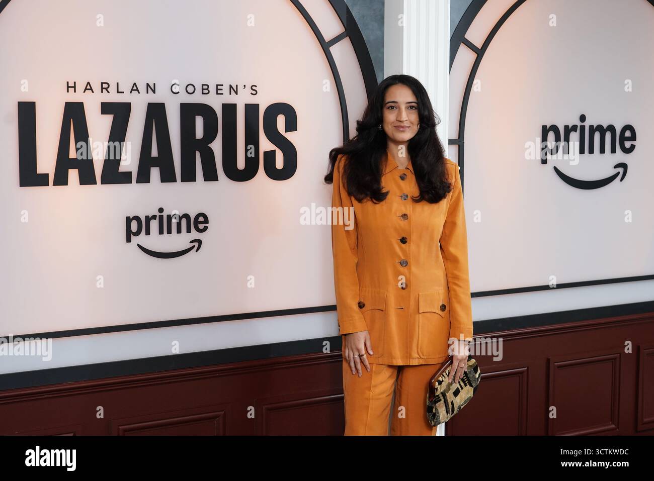 Hanna Flint attending a screening of Harlan Coben's Lazarus, at the ...