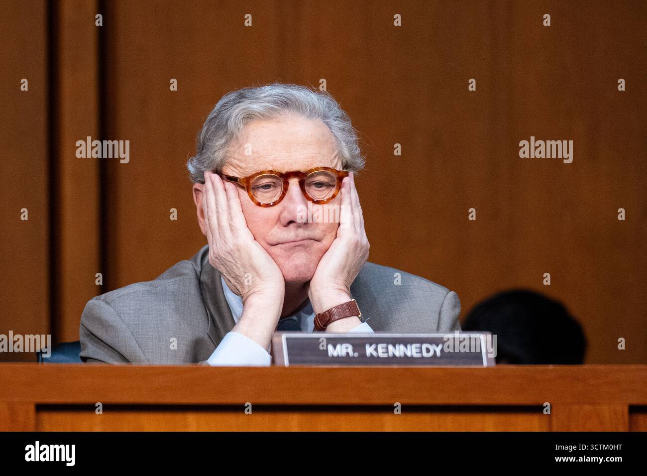 UNITED STATES - OCTOBER 7: Sen. John Kennedy, R-La., listens during the ...