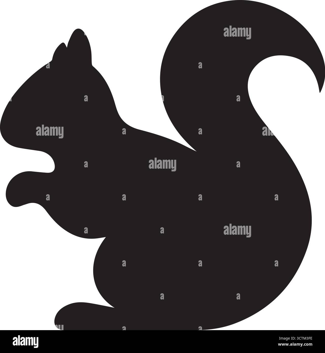 Cartoon squirrel holding acorn hi-res stock photography and images - Alamy
