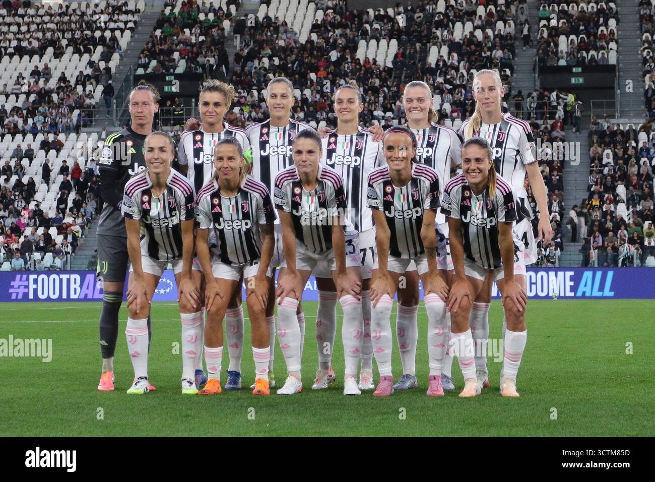 Torino, Italy - october 7 th 2025: Juventus Women during UEFA Women's ...