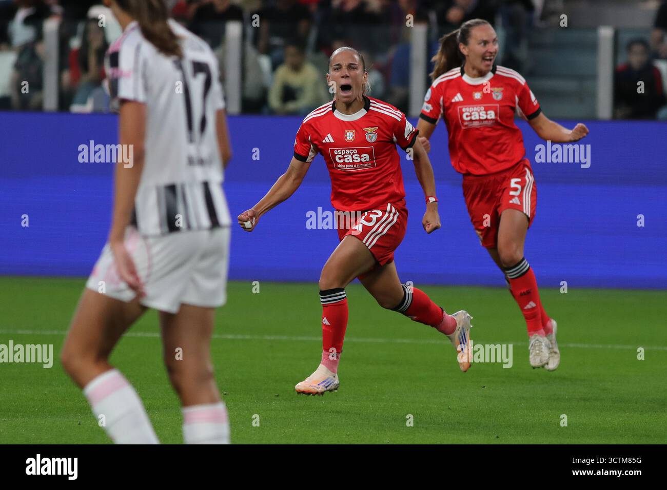 Torino, Italy - october 7 th 2025: Lucia Alves of Benfica Women ...