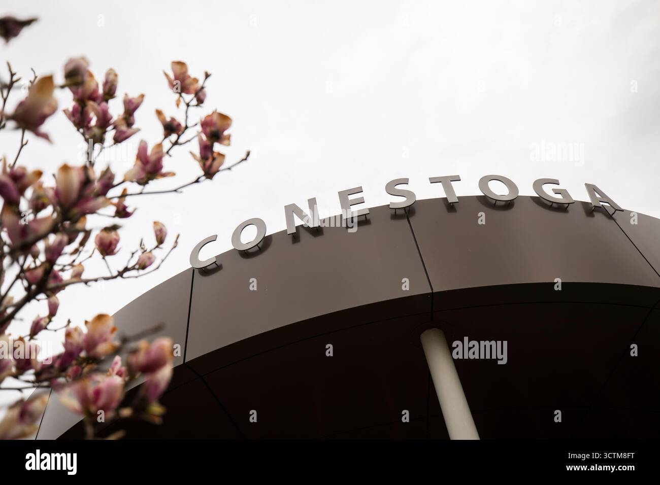 Conestoga College campus is seen, in Kitchener, Ont., on Saturday ...