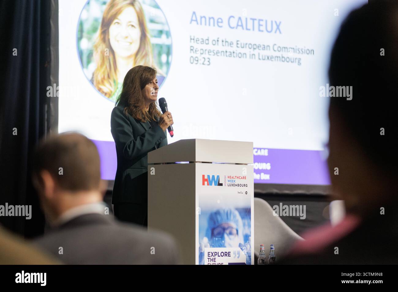 Anne Calteux, Head of the European Commission Representation in ...