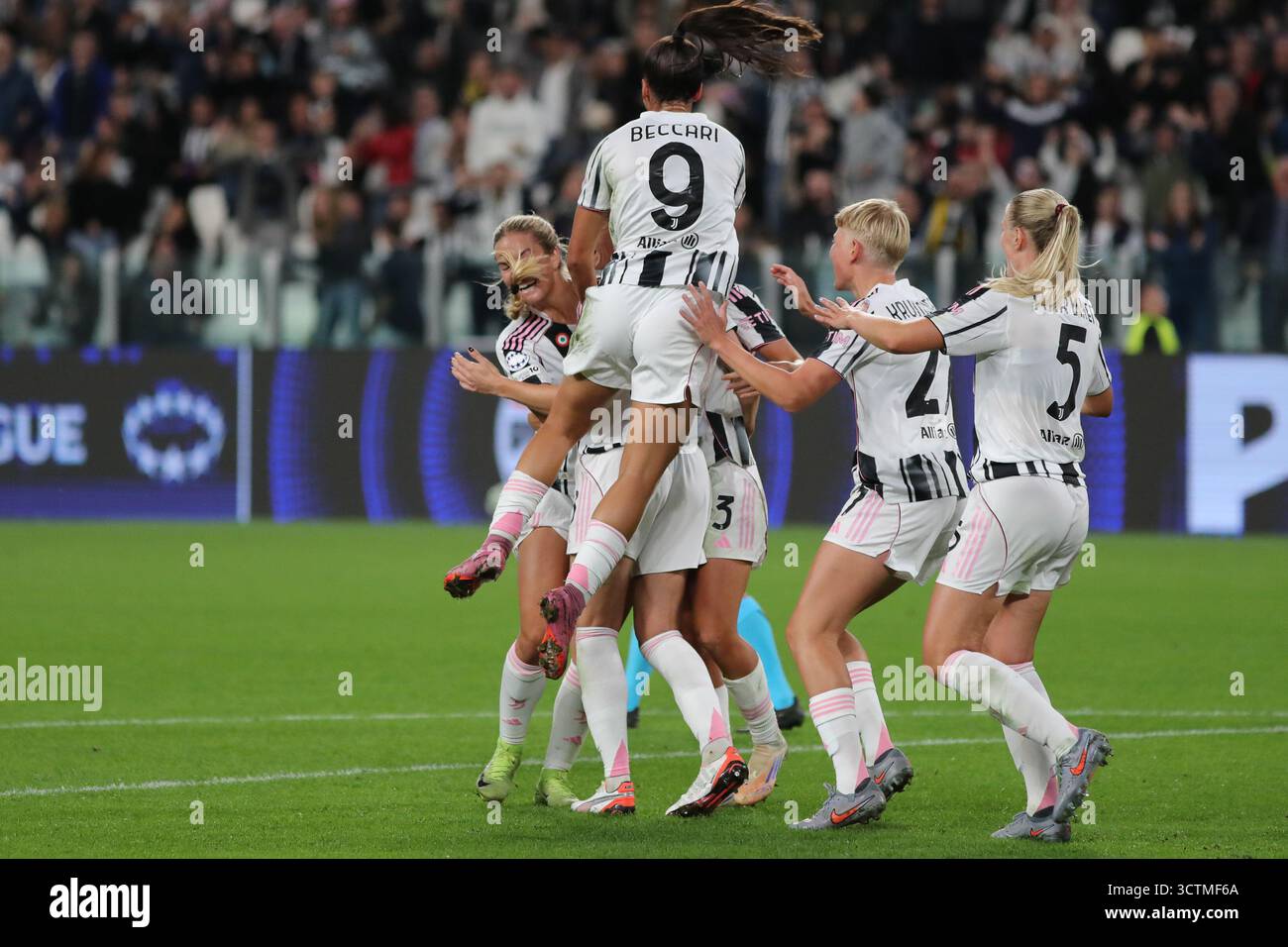 Torino, Italy - october 7 th 2025: Cecilia Salvai of Juventus Women ...