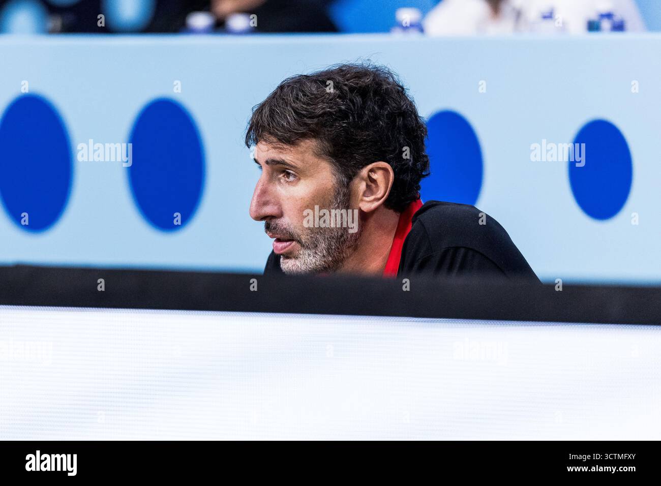 Alex Mumbru (Bundestrainer Deutschland) auf der Bank FIBA EuroBasket ...