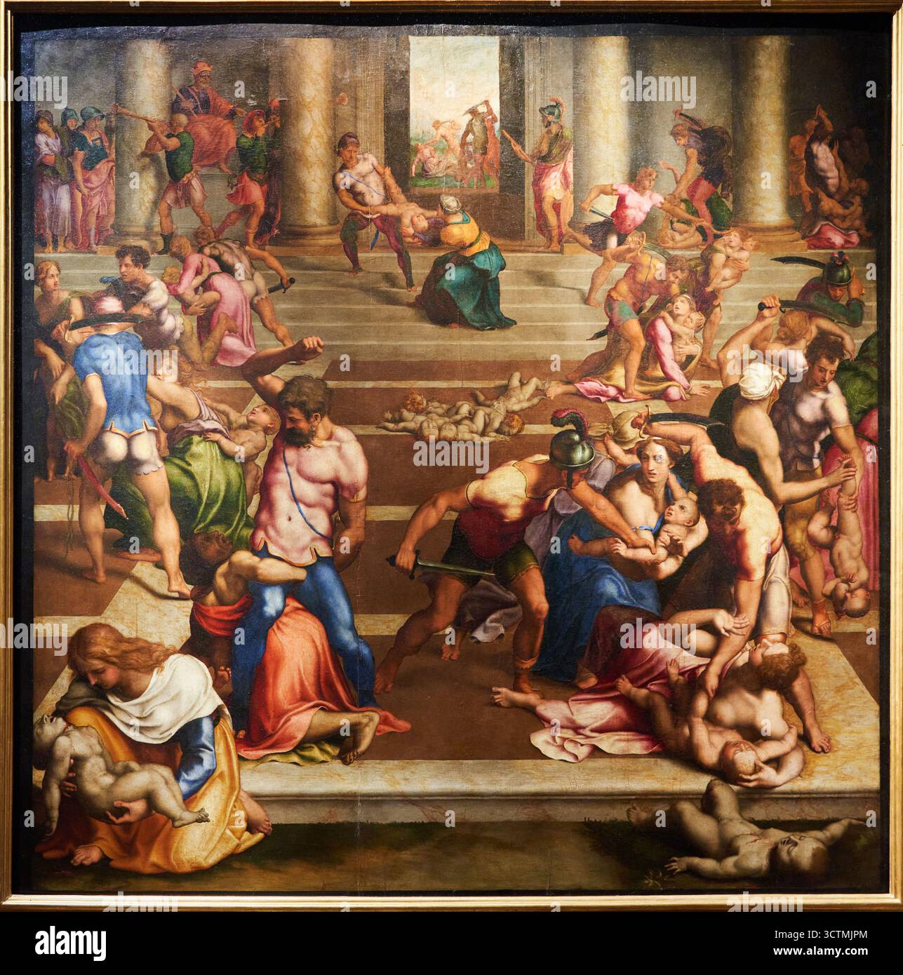 Massacre of the Innocents, 1557, oil on panel, Daniele Ricciarelli ...
