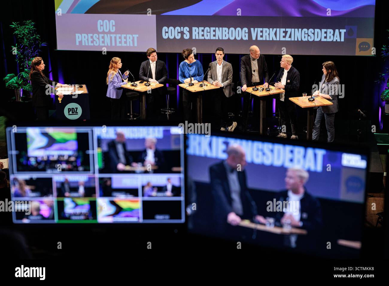 AMSTERDAM - Lisa Westerveld (GLPvdA), Thom van Campen (VVD), Hanneke ...