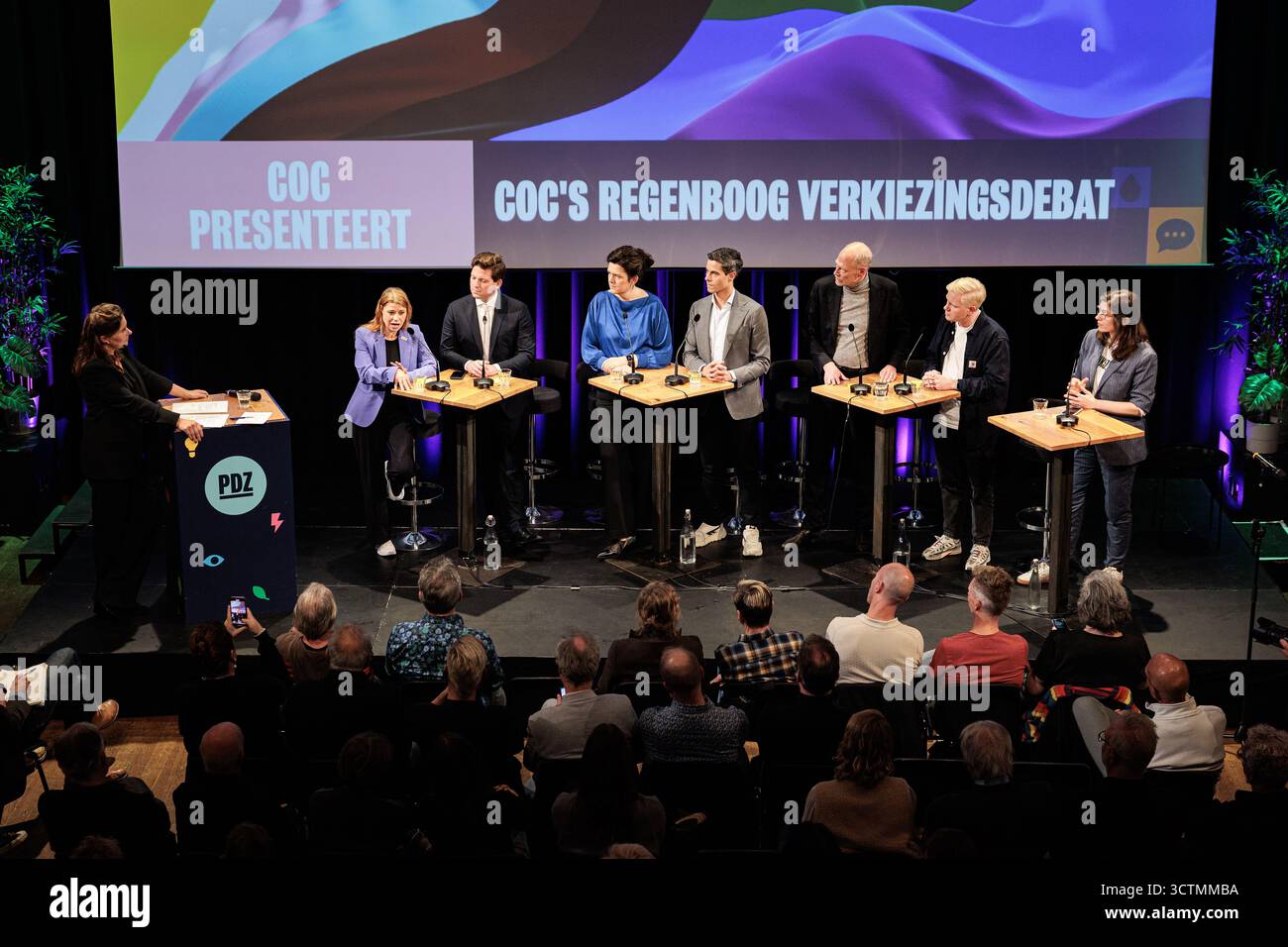 AMSTERDAM - Lisa Westerveld (GLPvdA), Thom van Campen (VVD), Hanneke ...