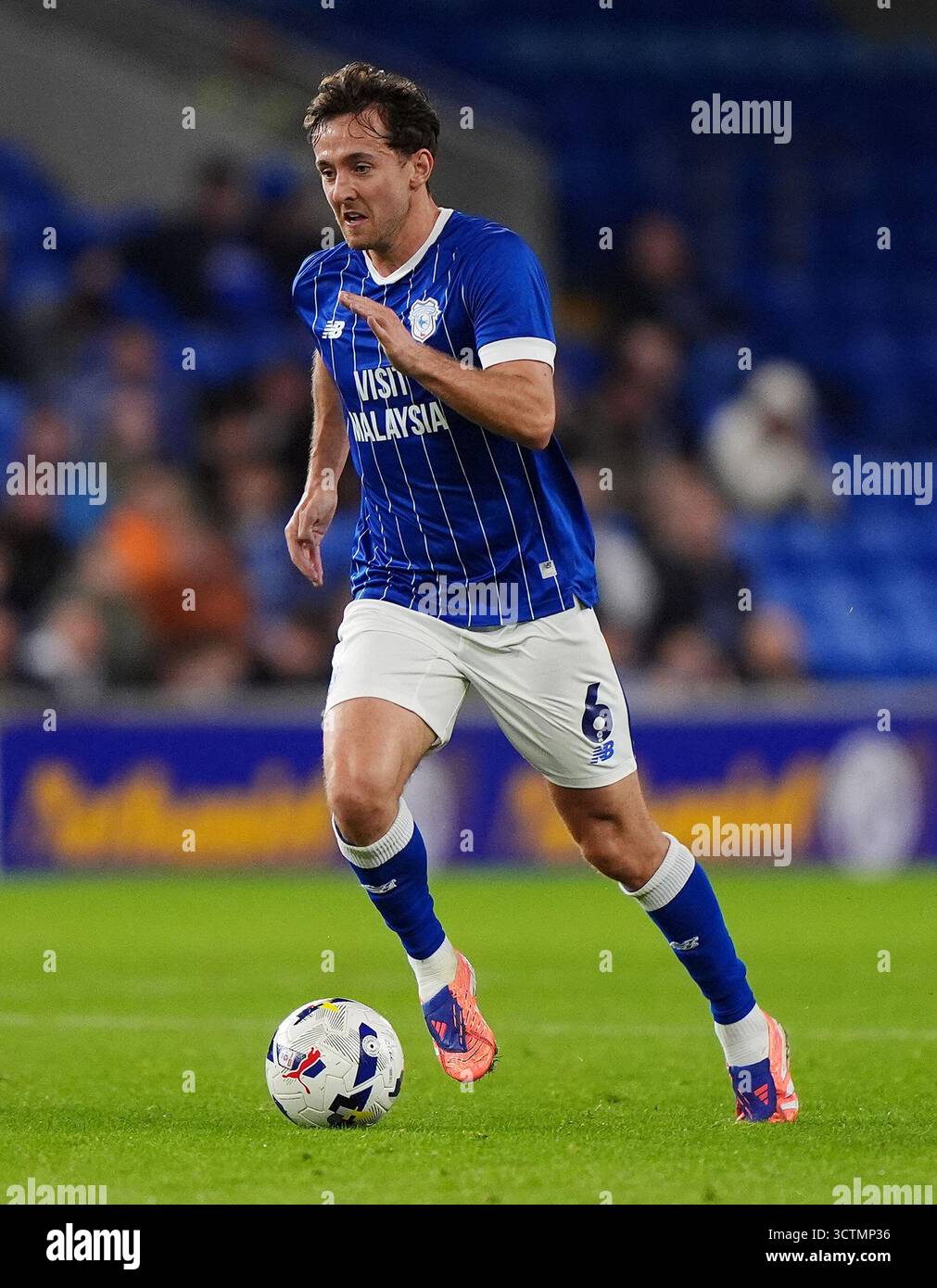 Cardiff City's Ryan Wintle during the Vertu Trophy Southern Group A ...