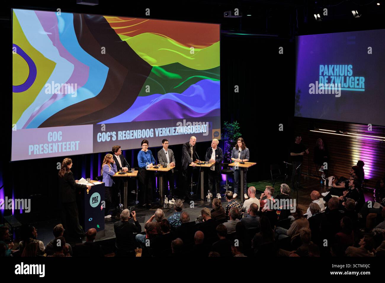 AMSTERDAM - Lisa Westerveld (GLPvdA), Thom van Campen (VVD), Hanneke ...
