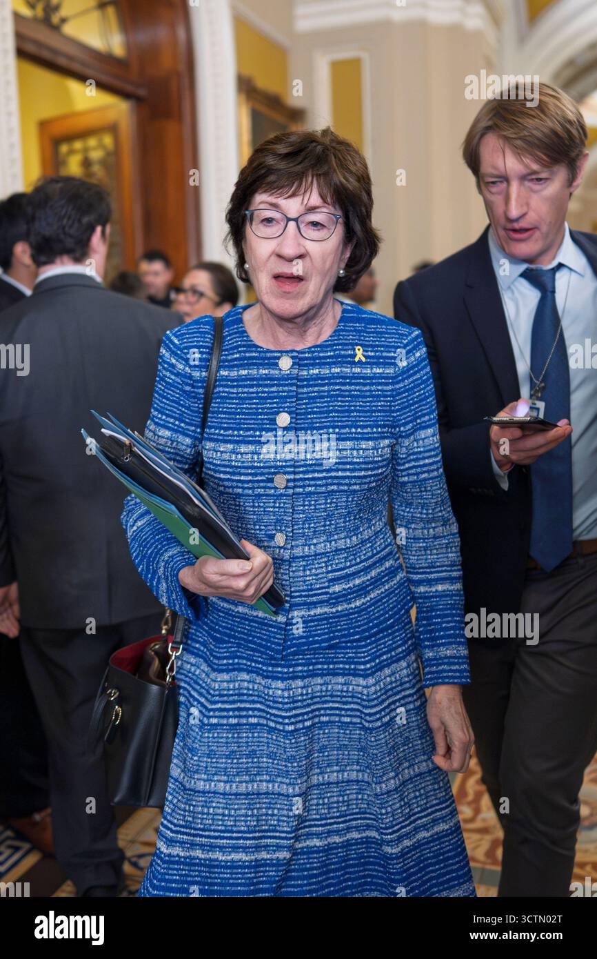 Senate Appropriations Committee Chairwoman Susan Collins, R-Maine ...