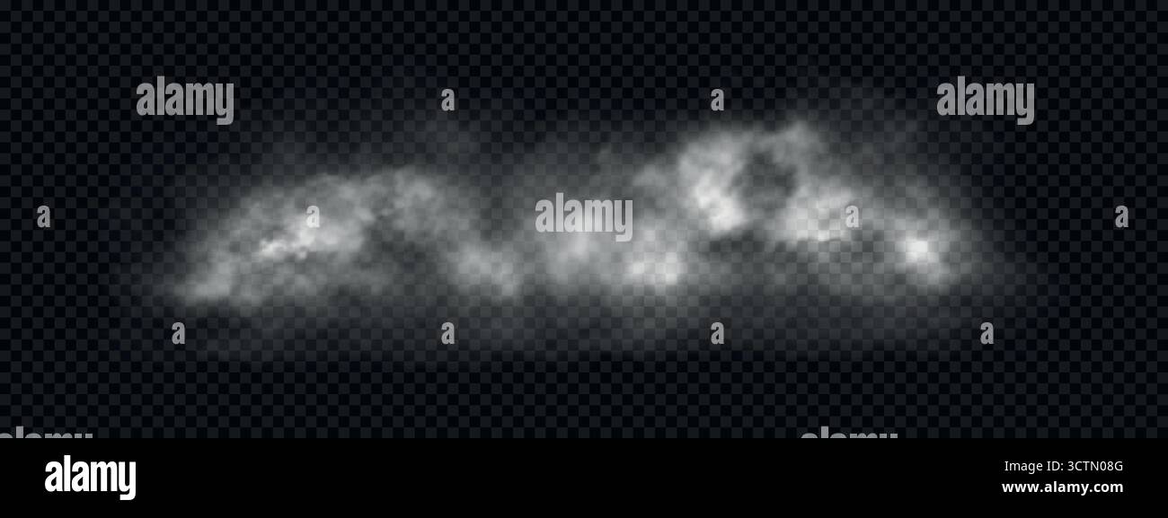 Steam clouds on floor Stock Vector Images - Alamy