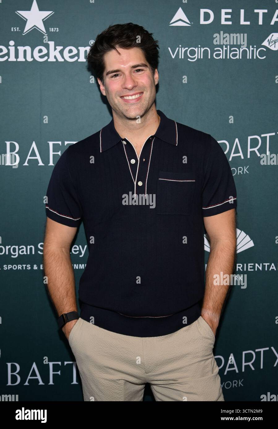 Jonah Feingold attends The 2025 BAFTA NYC Tea Party at The Mandarin ...