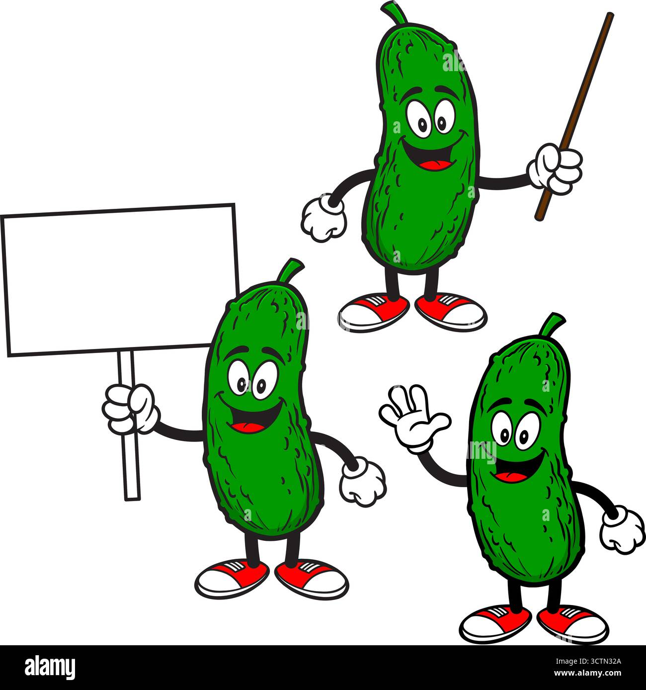 Waving hand pickle hi-res stock photography and images - Alamy