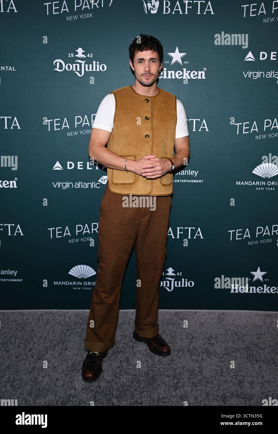 Jonah Hauer-King attends The 2025 BAFTA NYC Tea Party at The Mandarin ...