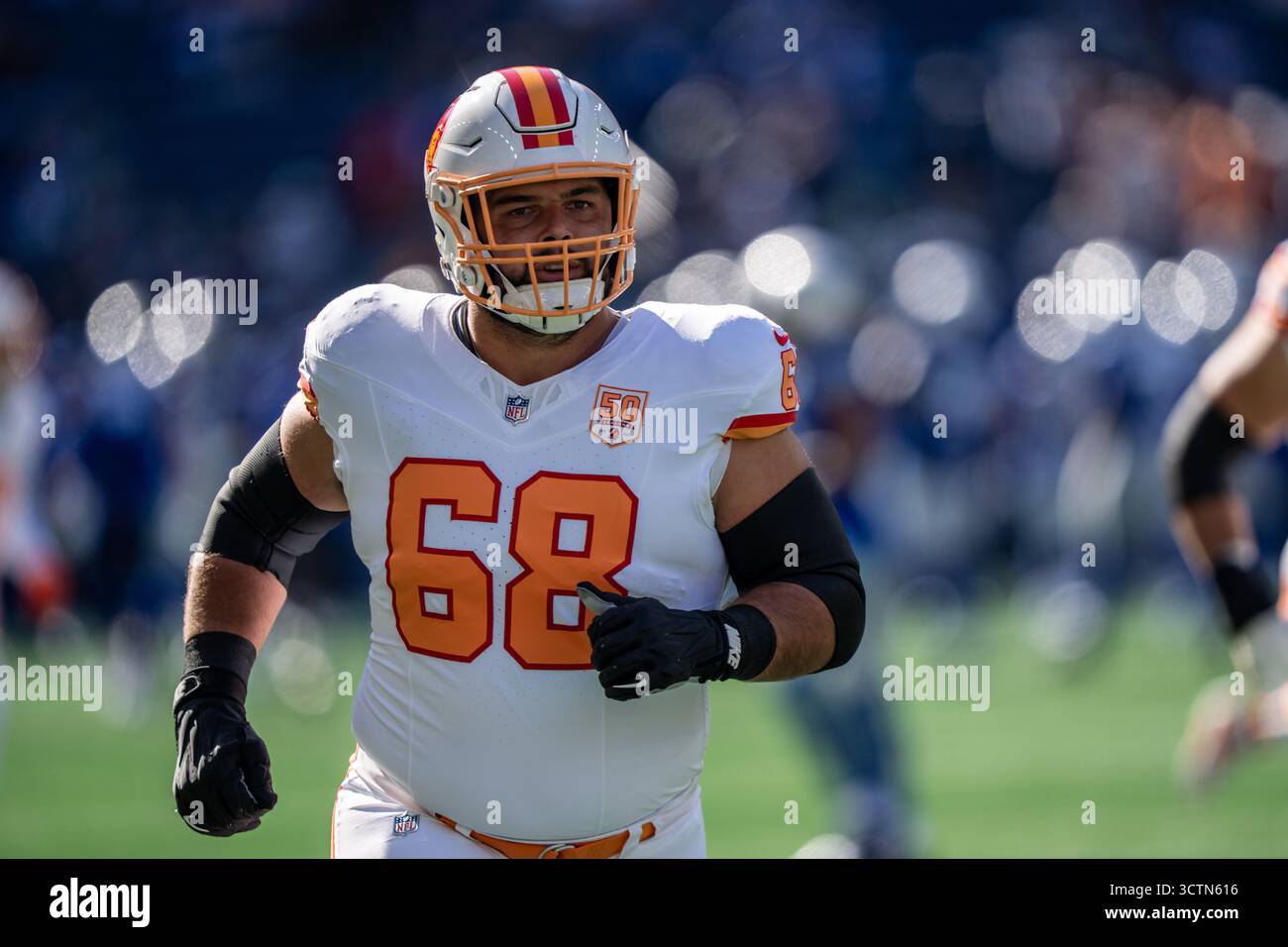 Tampa Bay Buccaneers offensive lineman Ben Bredeson is pictured during ...