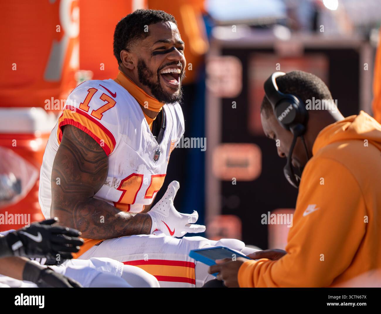 Tampa Bay Buccaneers wide receiver Sterling Shepard is pictured on the ...