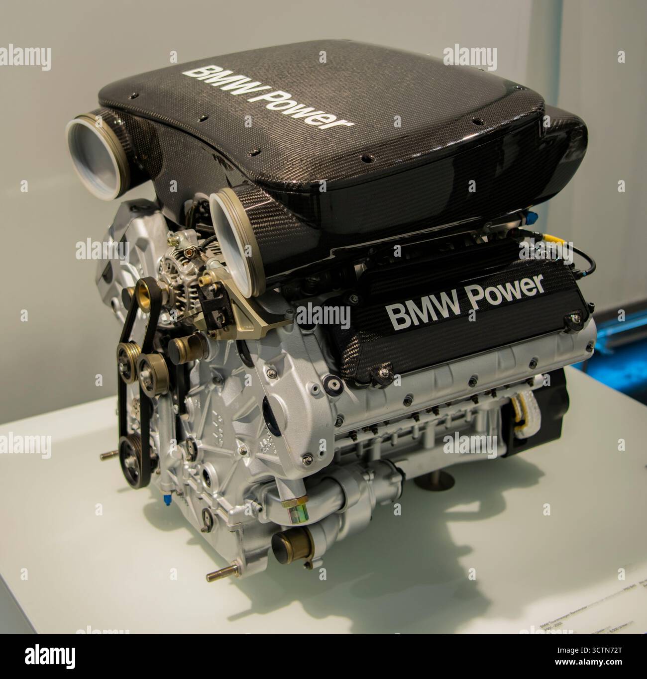 BMW P60 B40 Engine at BMW Museum in Munich, Germany Stock Photo - Alamy