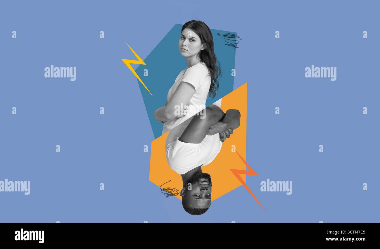 Exploring Emotions Through Collage Art With Dynamic Characters on ...