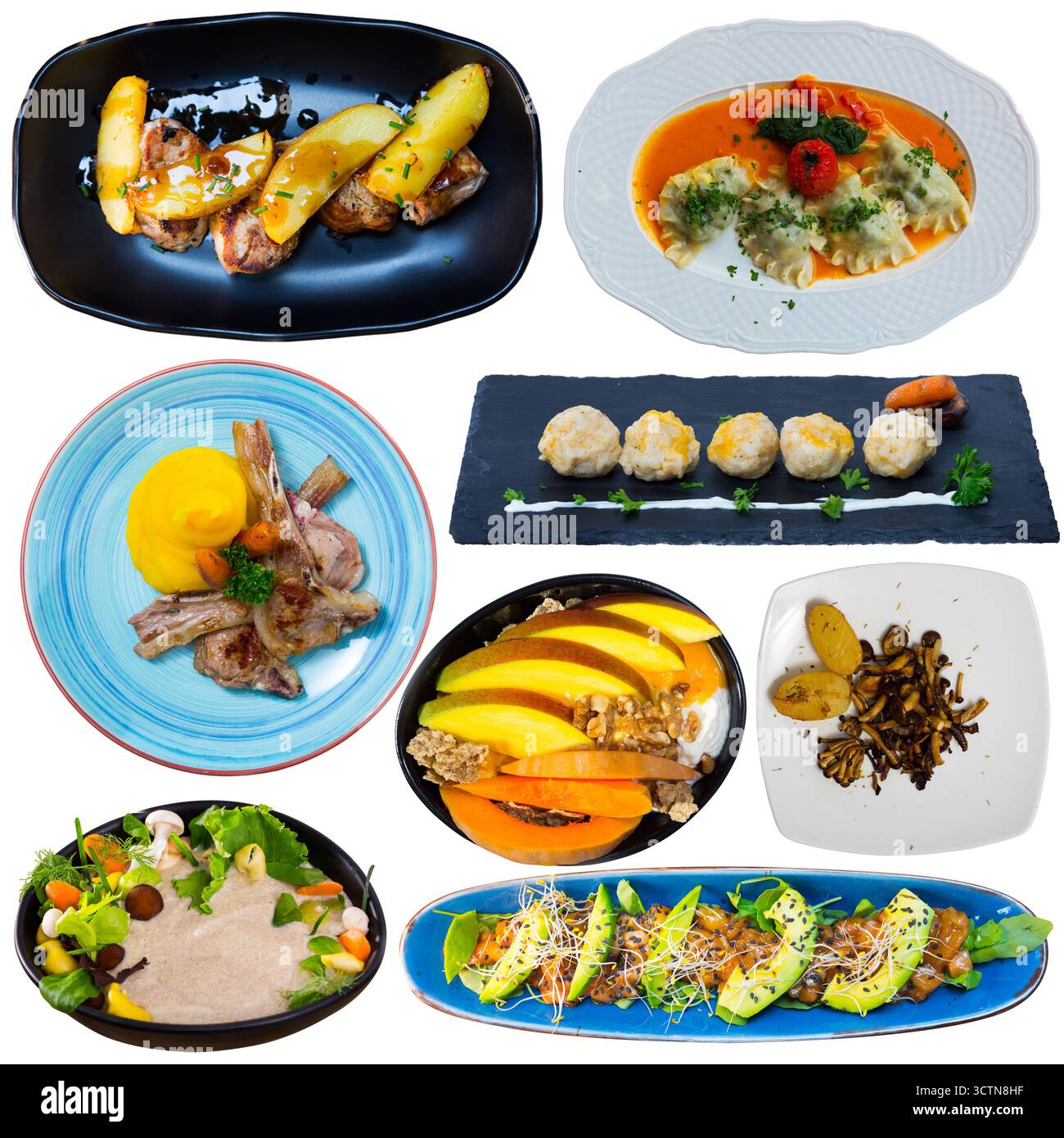 Tasty breakfast different meals hi-res stock photography and images - Alamy